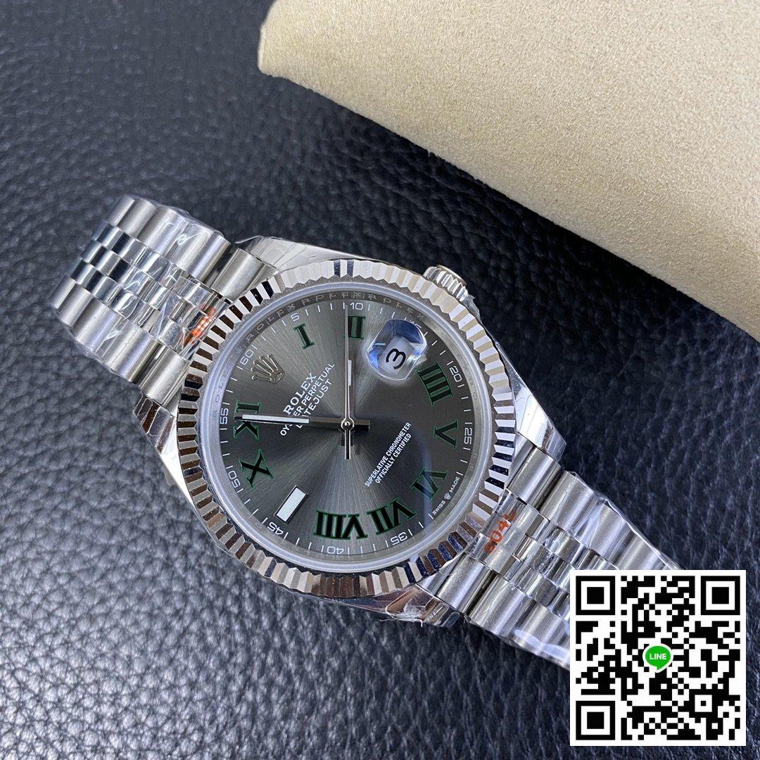 Noob工場 ロレックス デイトジャスト41mm スレートローマンCal.3235ムーブメント搭載 904L-NOOB工場|時計スーパーコピー ...