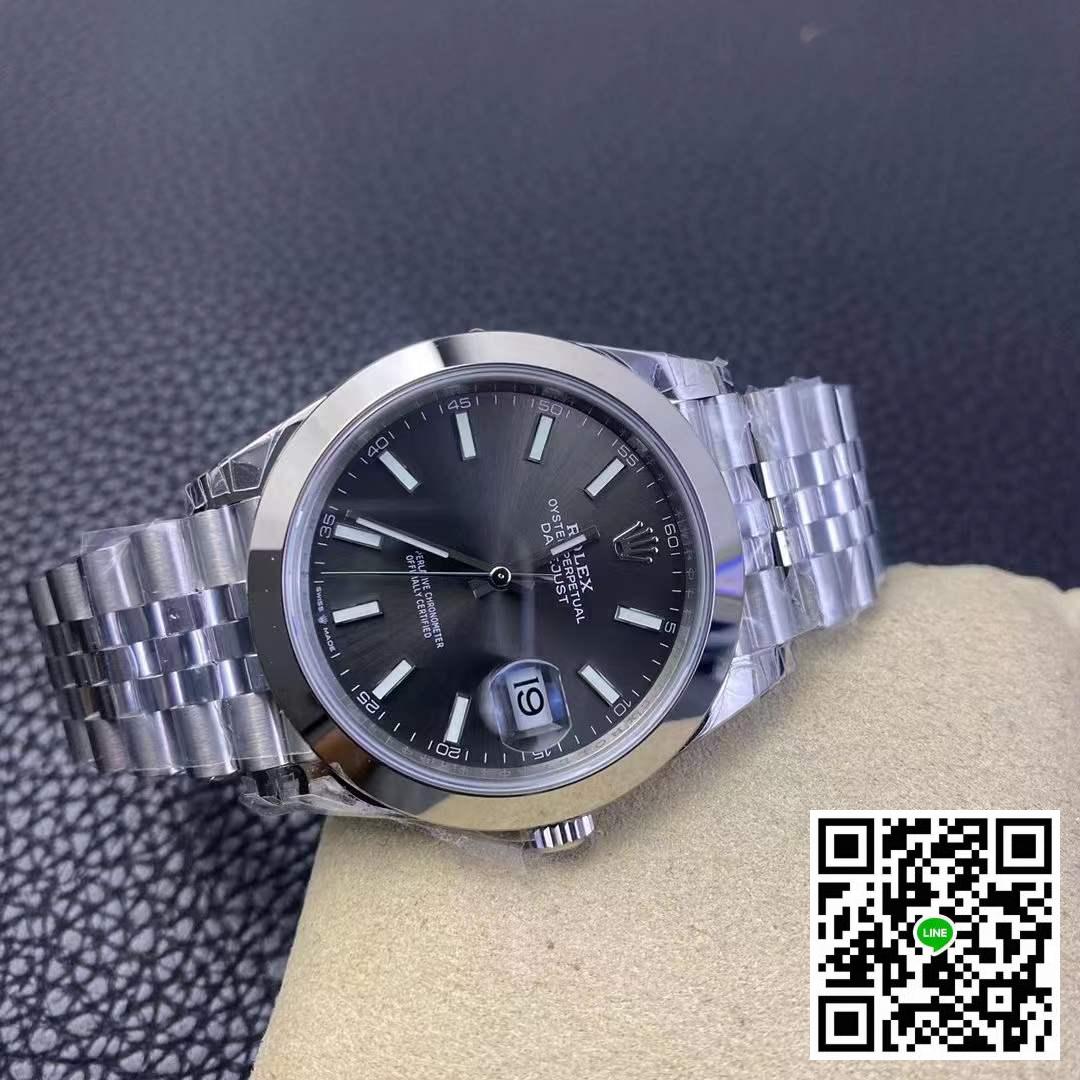 NOOB工場 ロレックス デイトジャスト41mm グレー ドームベゼルCal.3235ムーブメント搭載 904L素材-NOOB工場|時計 ...