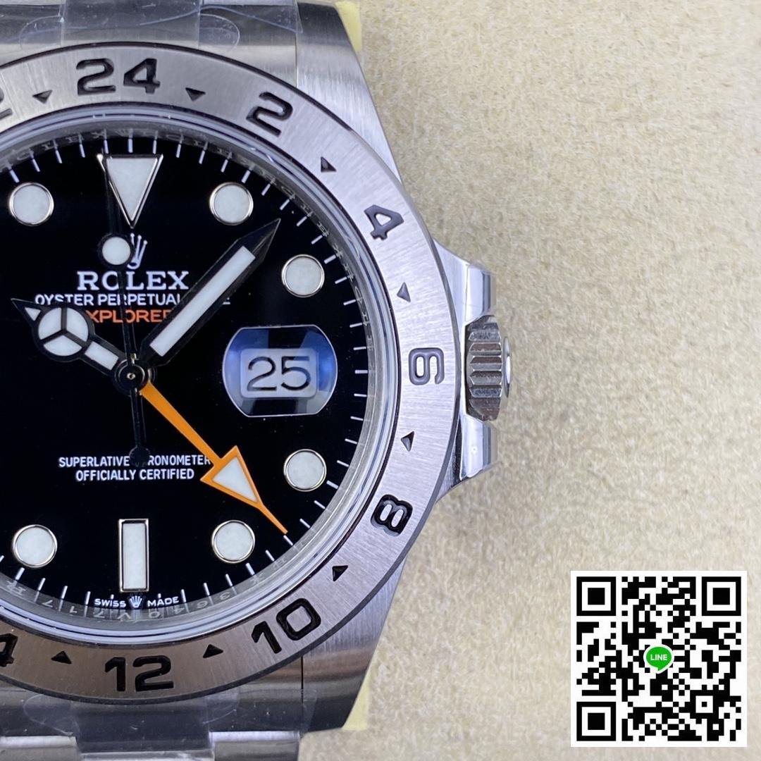 JVS工場ロレックスコピー エクスプローラーⅡ ブラック42mm 3285ムーブメント-NOOB工場|時計スーパーコピー品卸売り公式サイト