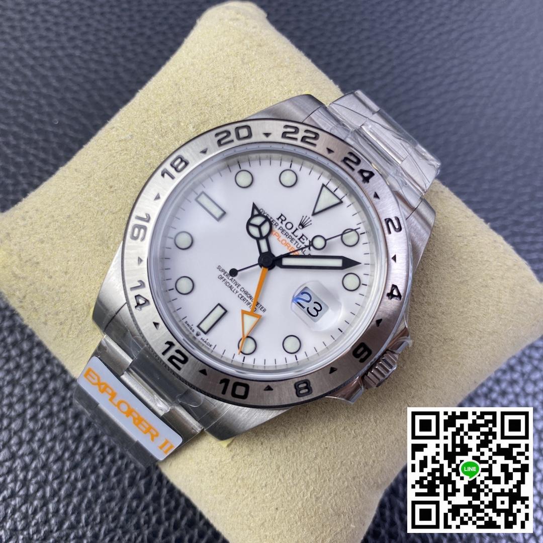 JVS工場ロレックスコピー エクスプローラーⅡ ホワイト42mm 3285ムーブメント-NOOB工場|時計スーパーコピー品卸売り公式サイト