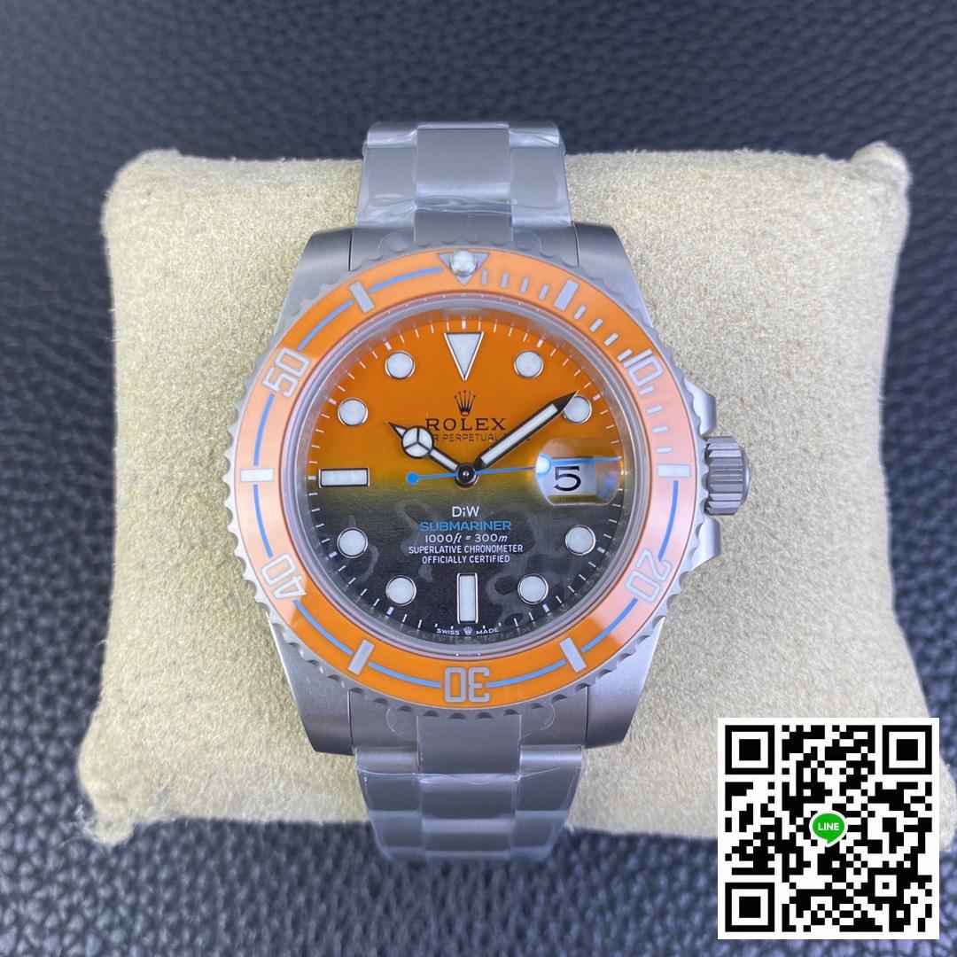 VS工場 ロレックスサブマリーナDiW 40mm オレンジ カーボン 3135ムーブメント-NOOB工場|時計スーパーコピー品卸売り公式サイト